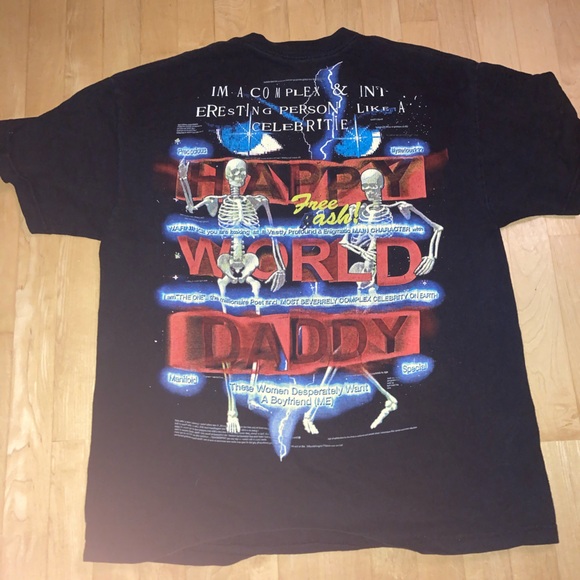 Sam Hyde | Shirts | Sam Hyde Happy World Daddy Mde Million Dollar ...